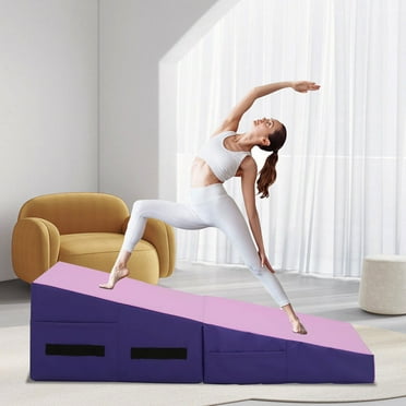 Topcobe Incline Gymnastics Mat Wedge Ramp Gym Tumbling Exercise Mat ...