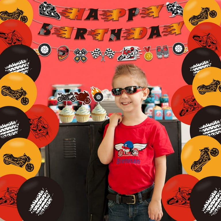 Dirt Bike Party Favors Dirt Bike Birthday Decorations For Boys - Red ...