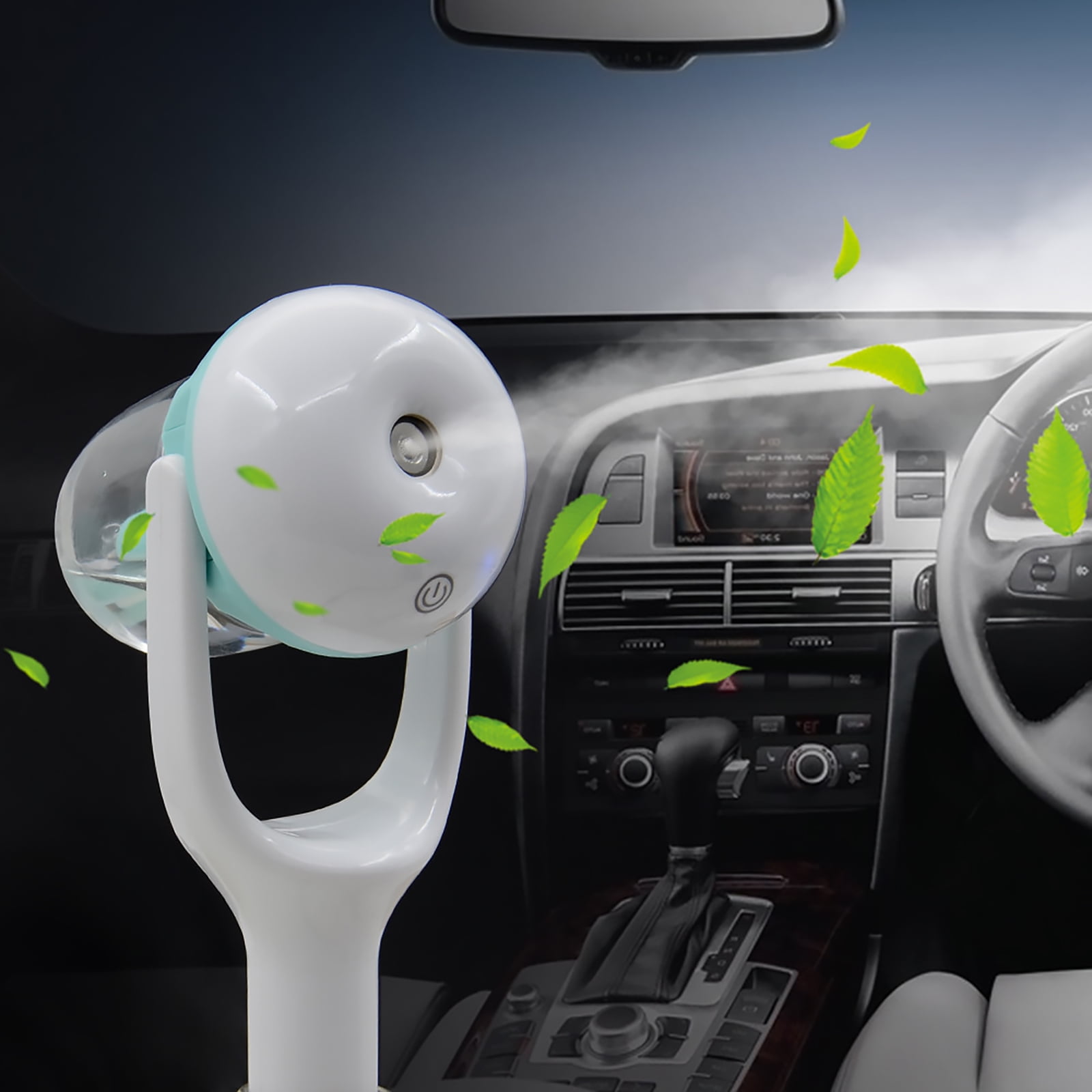 Houkiper Air Humidifier 12v Touching Button Safe Compact Aromatherapy ...