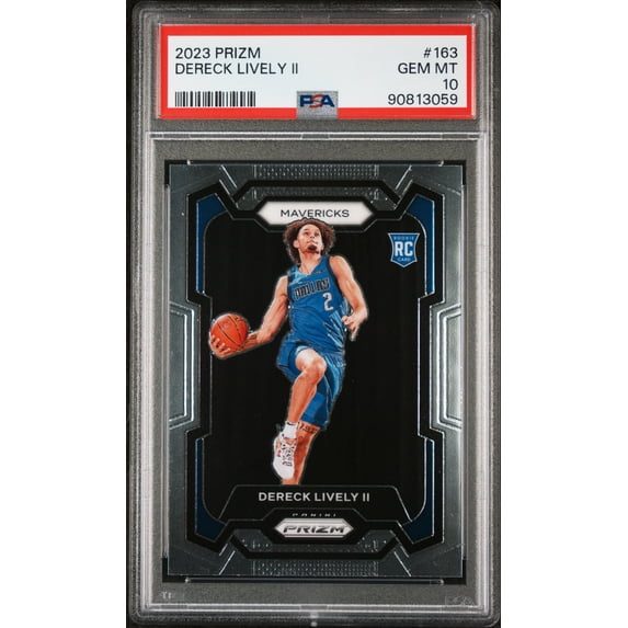 2023 Panini Prizm Dereck Lively II #163 PSA 10 - Walmart.com