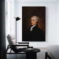 Alexander Hamilton Portraits Poster Poster Cool Artworks Painting Wall ...