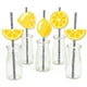 Big Dot of Happiness So Fresh - Lemon - Paper Straw Decor - Citrus ...