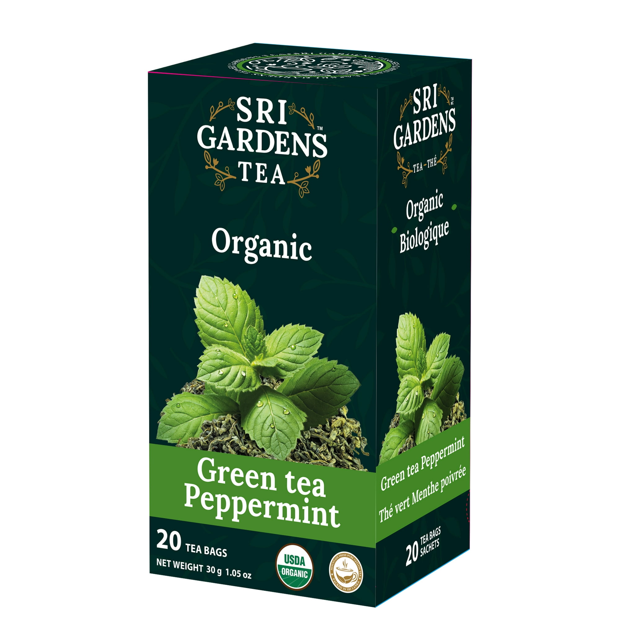 Click here for Sri Gardens Tea Green Tea Peppermint  20 Tea Bags prices
