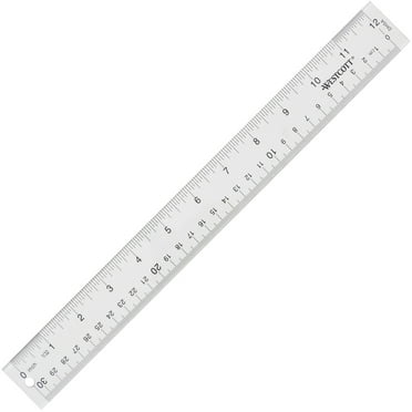 Acme 12" Aluminum Ruler - Walmart.com