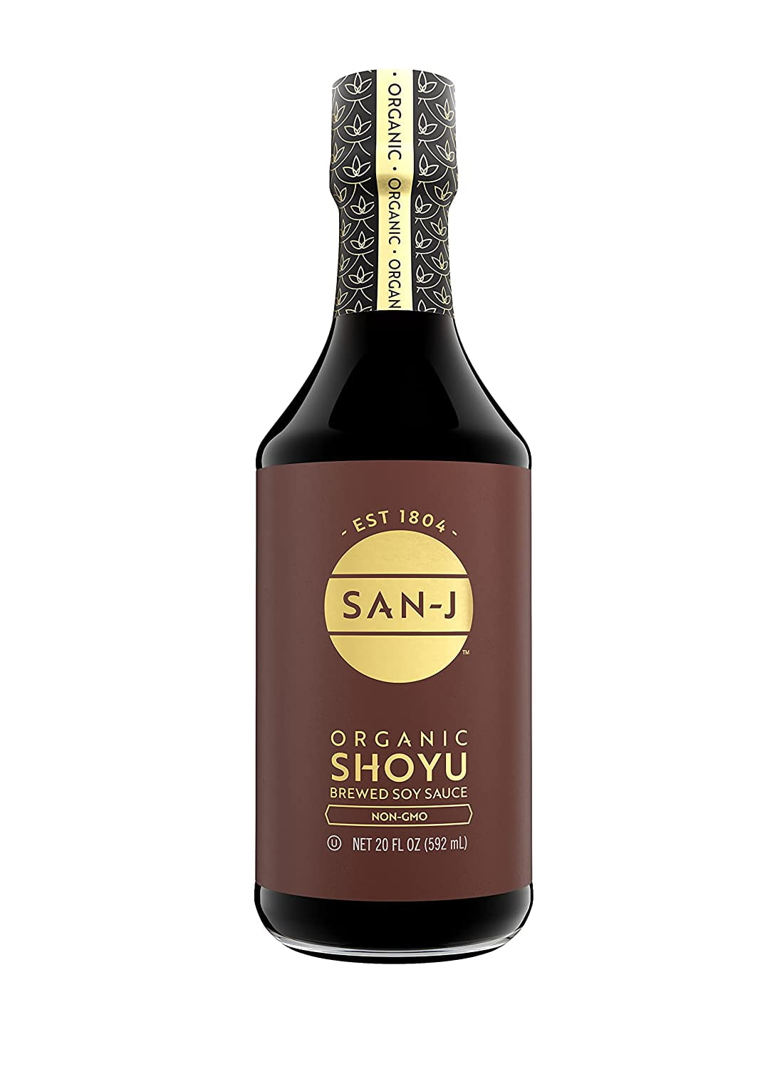 San-J Organic Shoyu -- 20 fl oz - Walmart.com