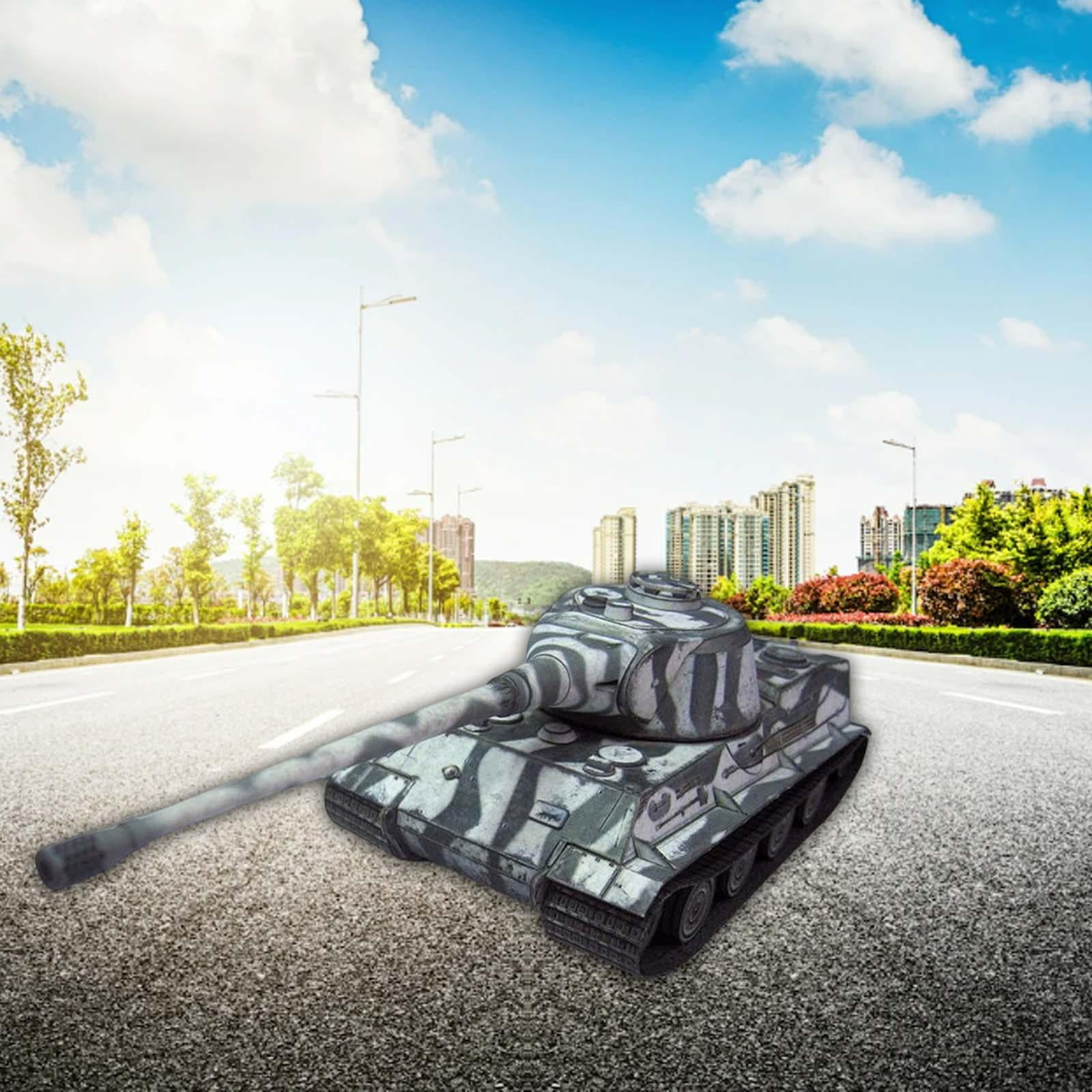 1:35 Scale Tank Model Building Kits 3D Paper Puzzle for Children ...