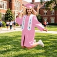 Kindergarten Graduation Gown Cap Set Printed Stole 2026 Congrats Grad ...