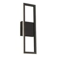 AFX Cole 18" High Satin Nickel Finish Modern LED Wall Sconce Light ...