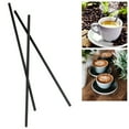 AllTopBargains 500ct 5" Plastic Sipper Everyday Coffee Stirrers Straws ...