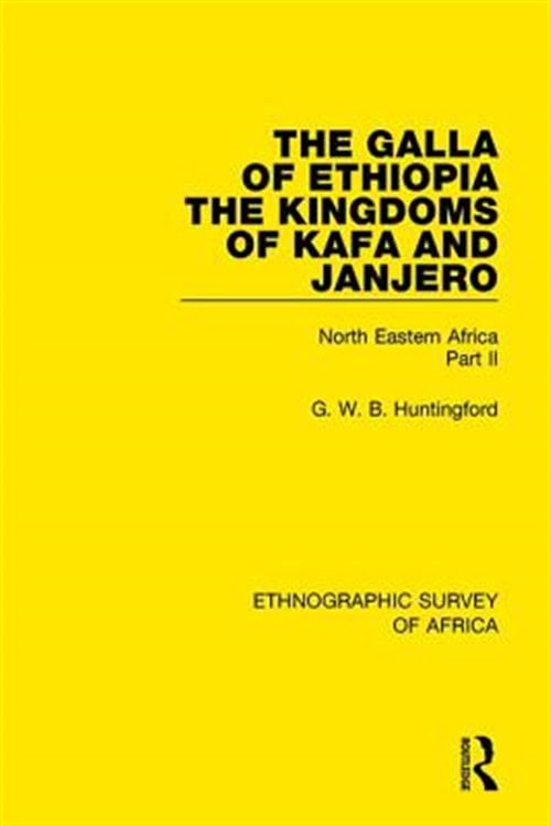 Pre-Owned Ethnographic Survey of Africa The Galla of Ethiopia; The ...