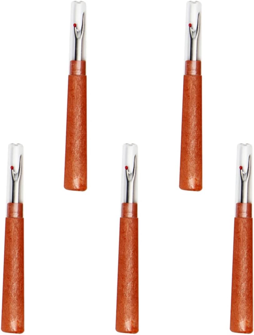 Quilting Tools Threading Tool T Tool 5PCS Seam Ripper Tool Wooden ...