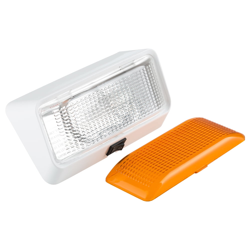 Lumitronics LED Porch Utility Light White Base Walmart lumitronics-led-porch-utility-light-white-base-walmart