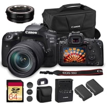 Canon EOS 90D DSLR Camera with 18-135mm Lens | 32.5MP APS-C Sensor ...