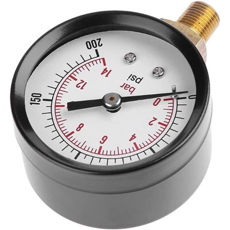 LIUYI Wholesale Digital Water Pressure Gauge 0-14 Bar 0-200psi 1/8 Npt ...