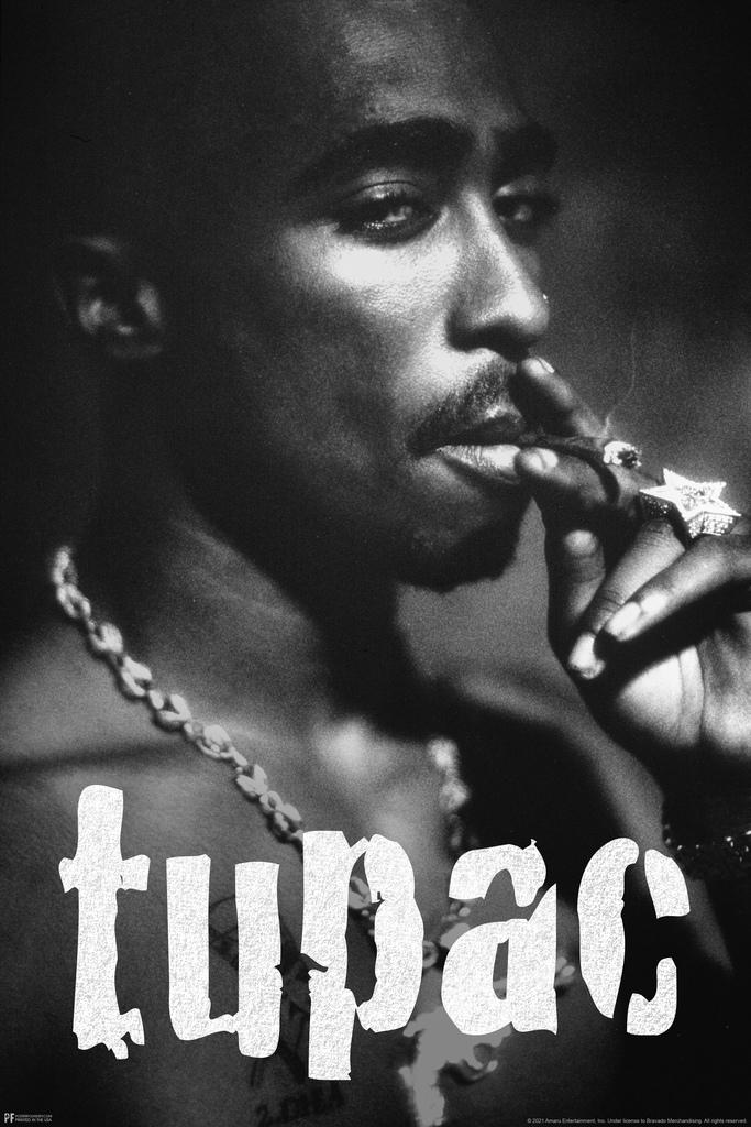 Vintage Tupac 2Pac Hip Hop Rapper Poster - 90s Rap Barbados | Ubuy