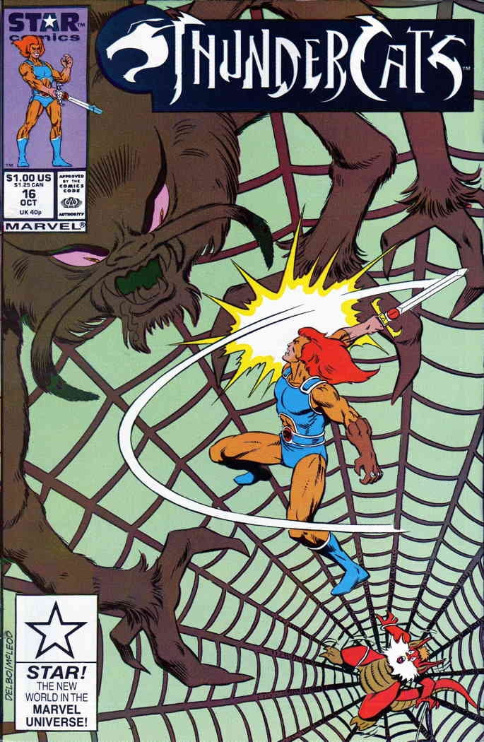 Thundercats #16 VF ; Marvel Comic Book - Walmart.com