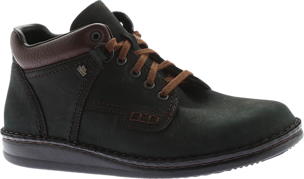 Finn Comfort Linz Black Nubuck/Brown Leather 41 M - Walmart.com