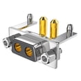 DB2 2W2 40A High Current Pin Connector 2Pin Right Angled PCB Solder ...