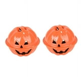 5/10/20pcs 4CM Halloween Pumpkin Bells Treed Decorations Hanging Decor ...
