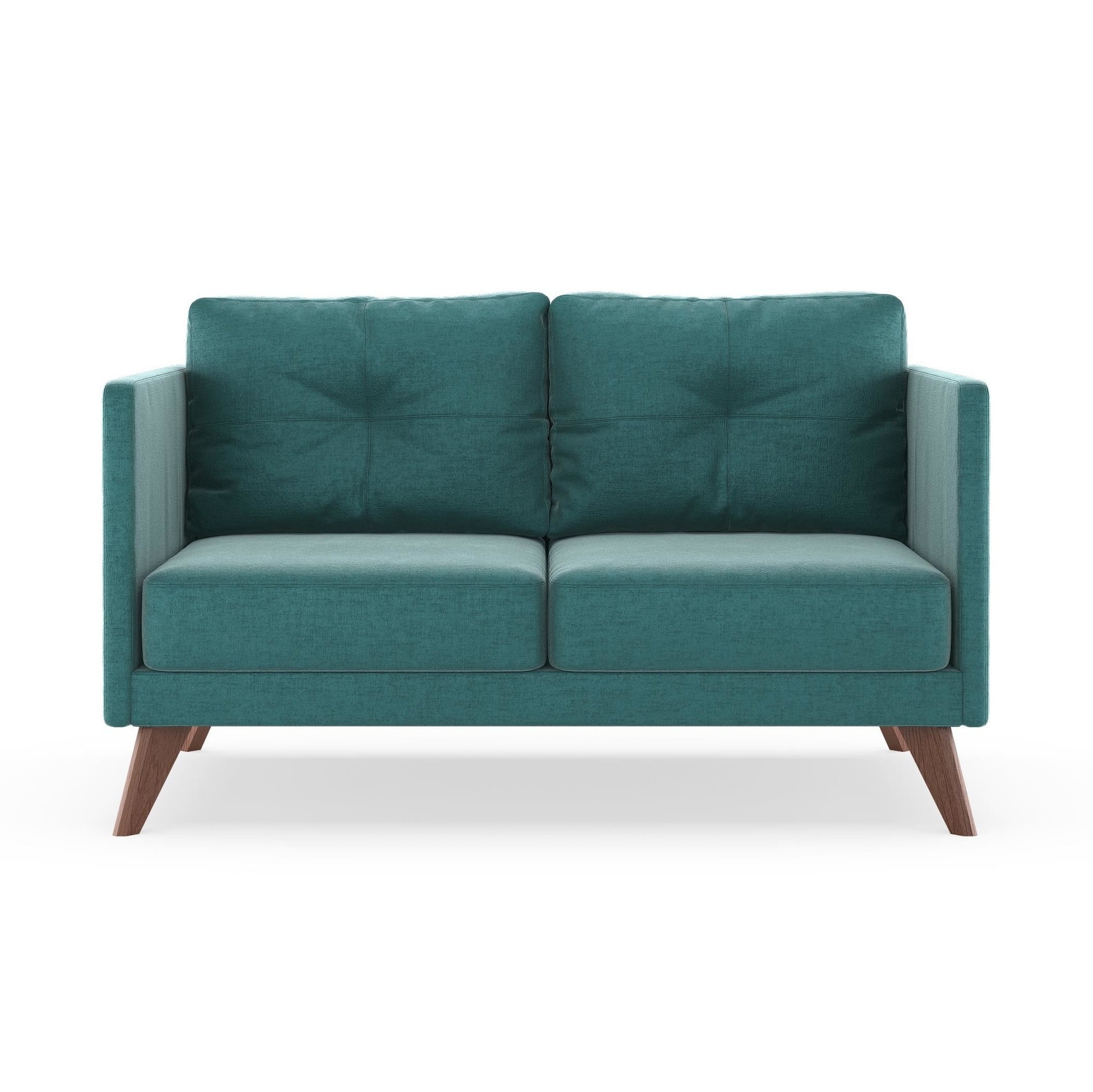 Paige Sofette Mod Velvet - Blue Topaz - Walmart.com