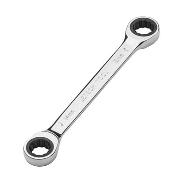 7mm x 8mm Double Head Ratcheting Box End Wrench - 6 Point Ratcheting ...
