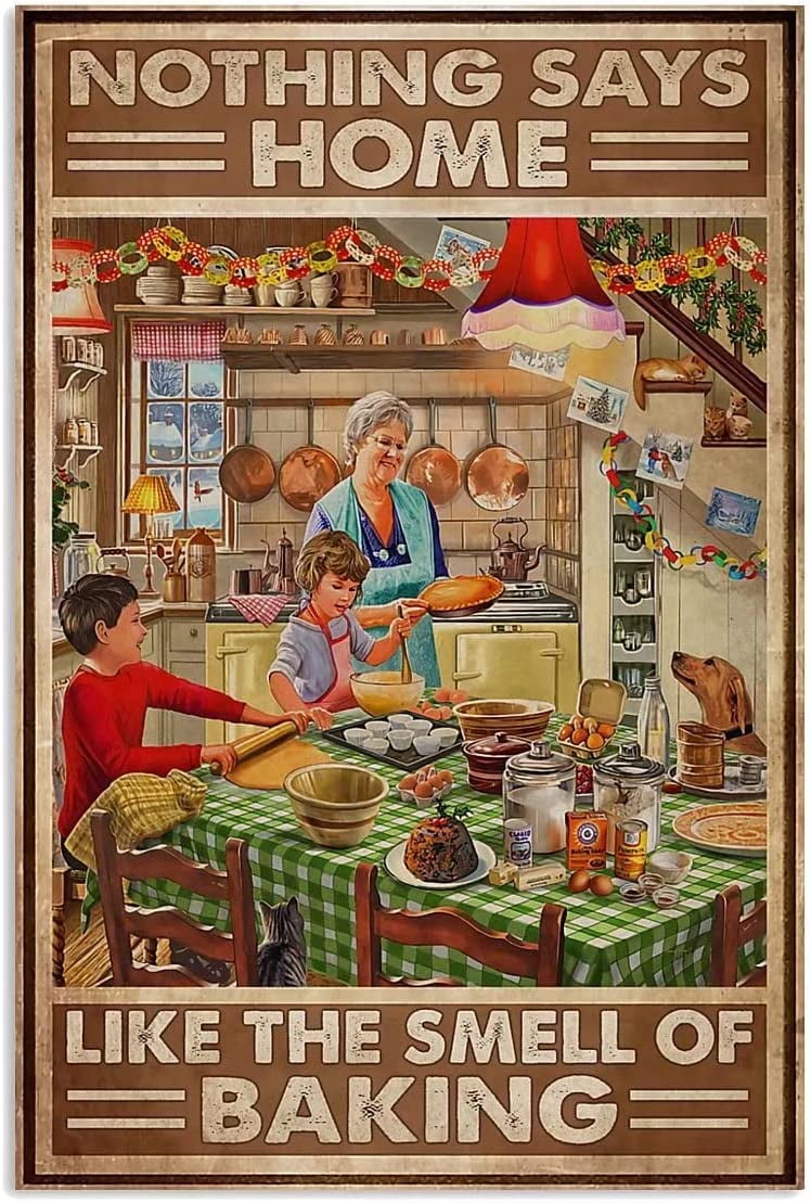 Vintage Baking Poster