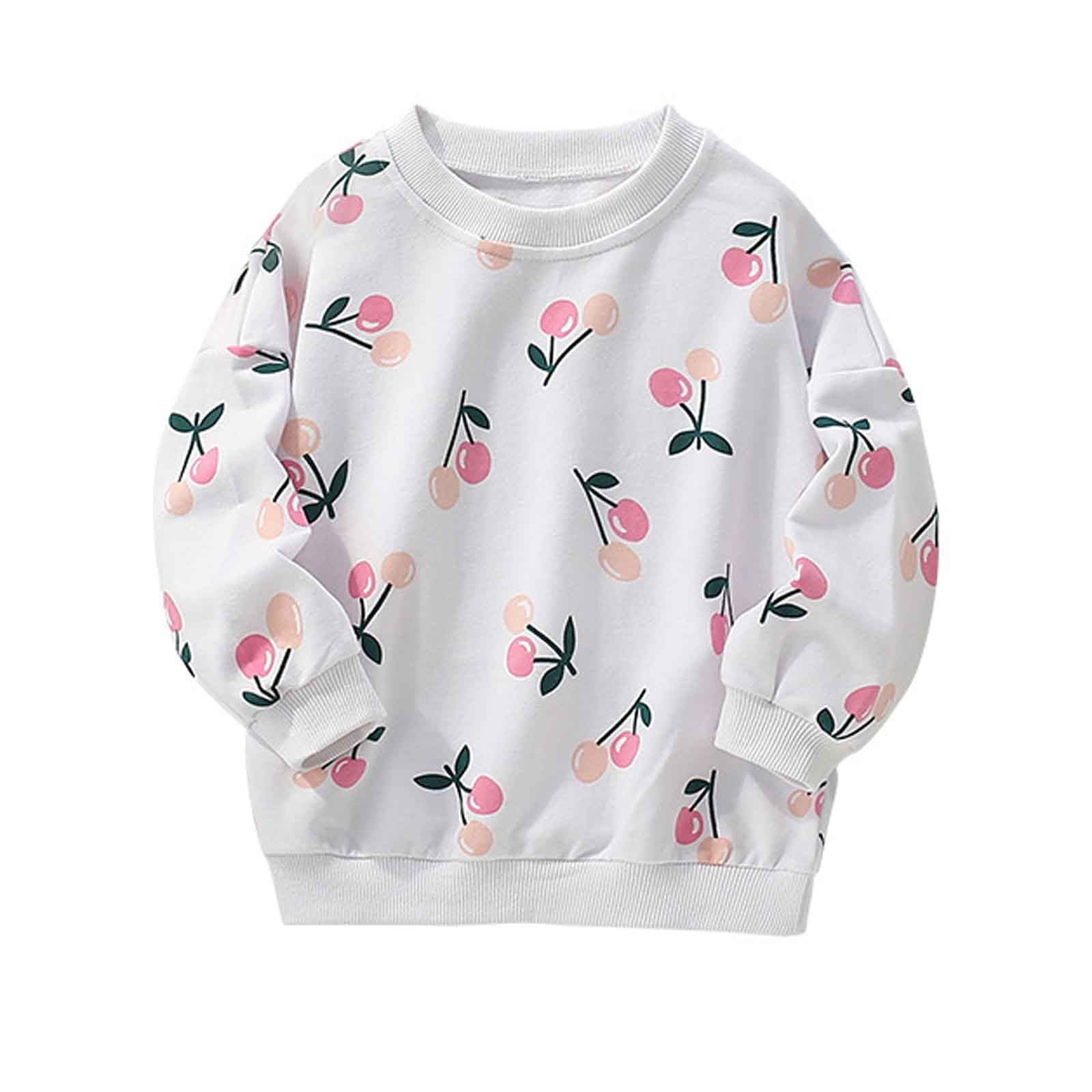 Click here for Zecgelong Girls Long Sleeve Tops Toddler Kids Roun... prices