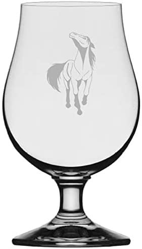 Akhal-Teke Body Horse Themed Etched 13.25oz Iona Beer Glass - Walmart.com