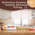 Nutella Biscuits - Delicious Cookies Filled with Hazelnut Spread, 166g ...