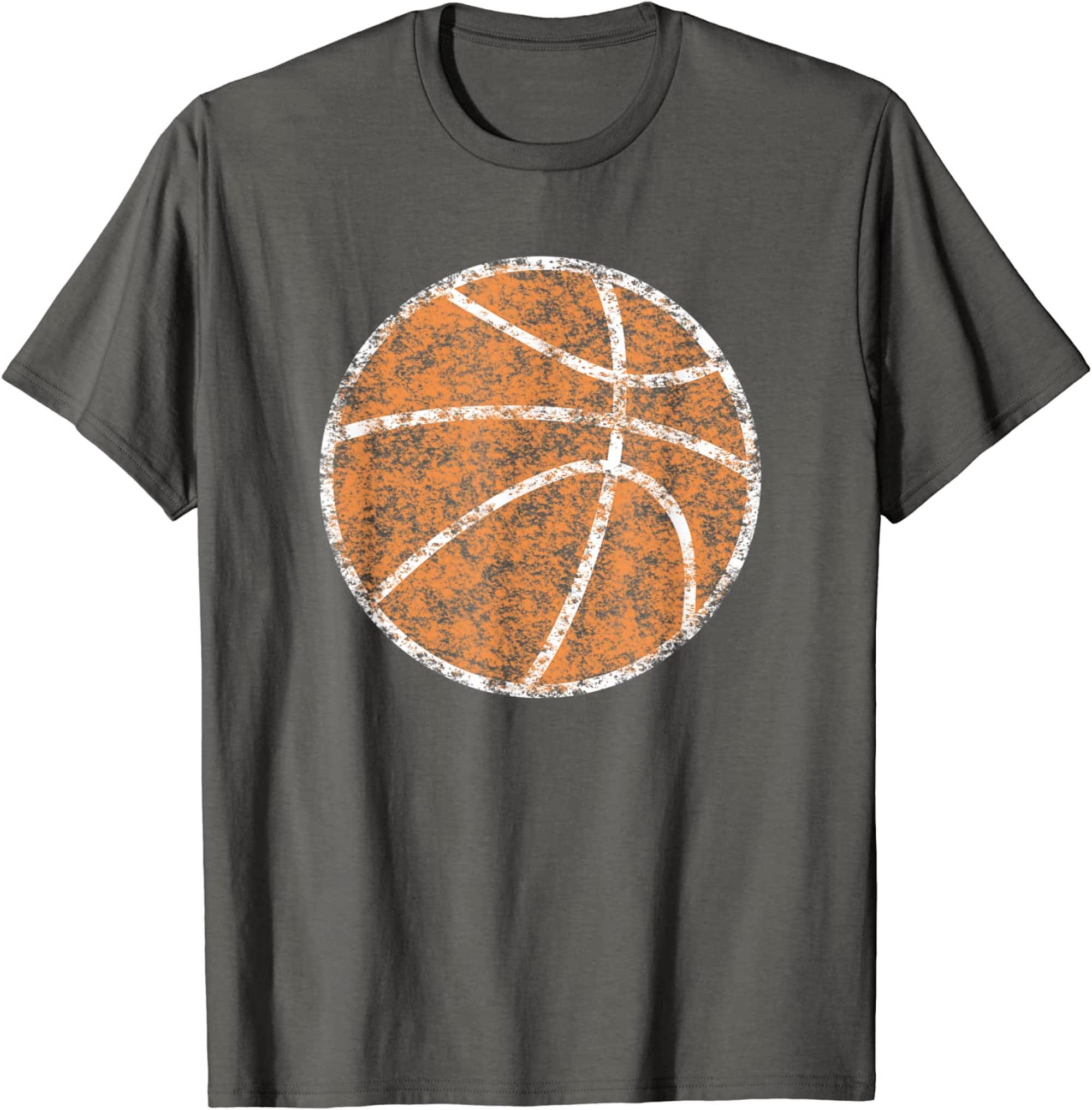 Basketball Ball Silhouette Basketball Ball Sports Team Game T-Shirt ...