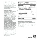 Better Homes & Gardens LED Vintage Light Bulb, ST12 40W Amber Filament ...