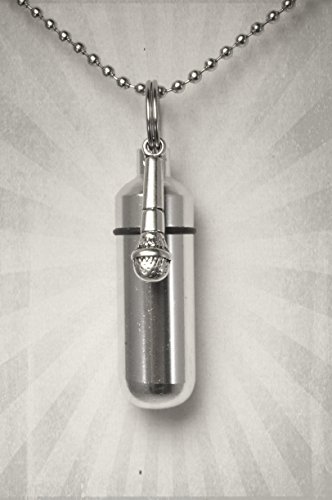 Silver MICROPHONE/KARAOKE CREMATION URN - Includes Velvet Pouch, Ball ...