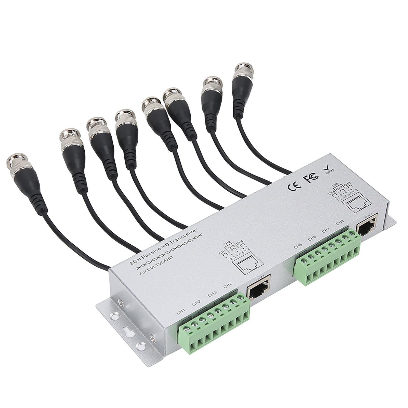 Transceptor de video Balun pasivo, convertidor de cable de video Balun ...
