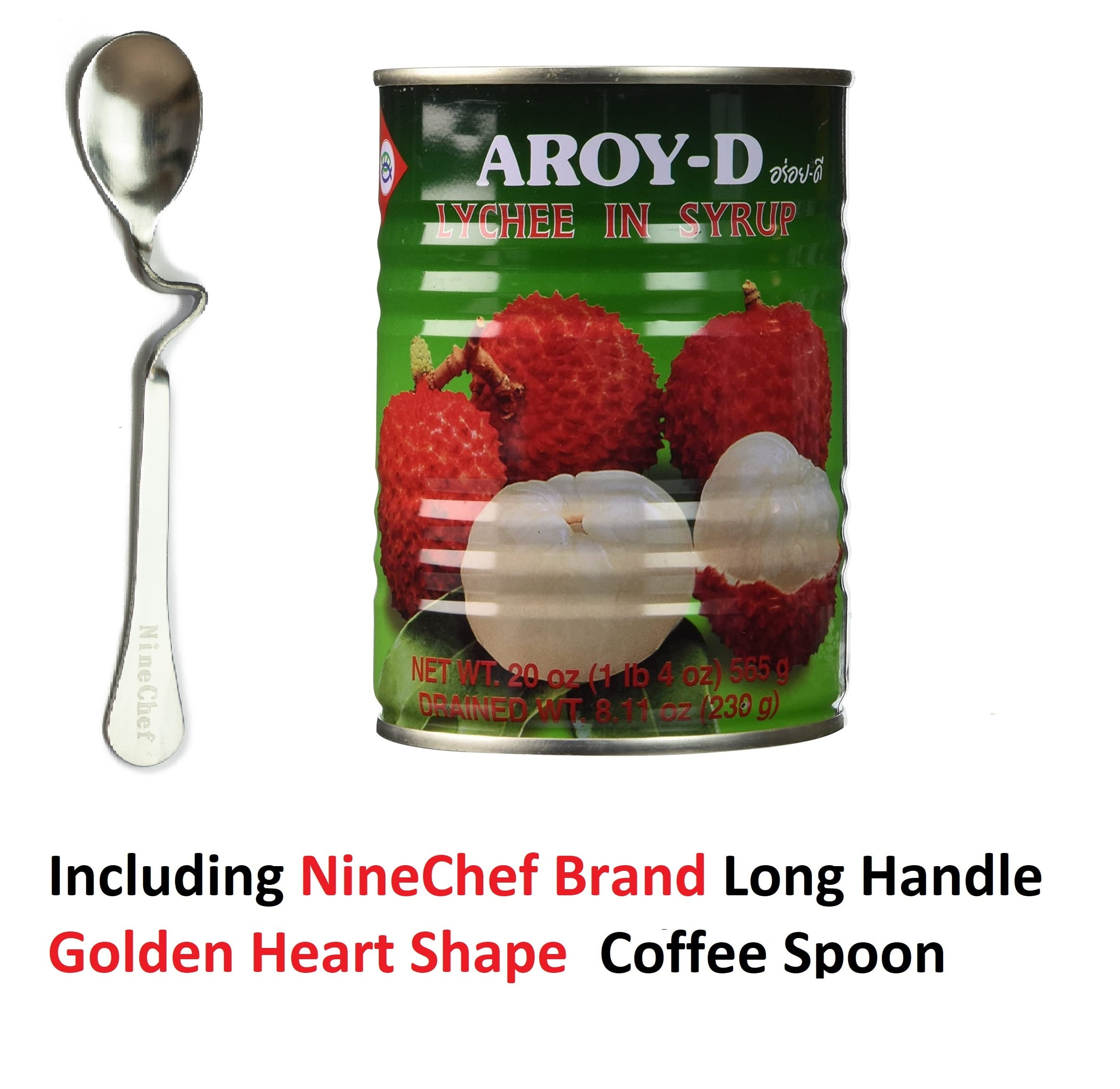 NineChef Bundle - Aroy-D Aroyd Lychee in Syrup 20 oz Plus One NineChef ...