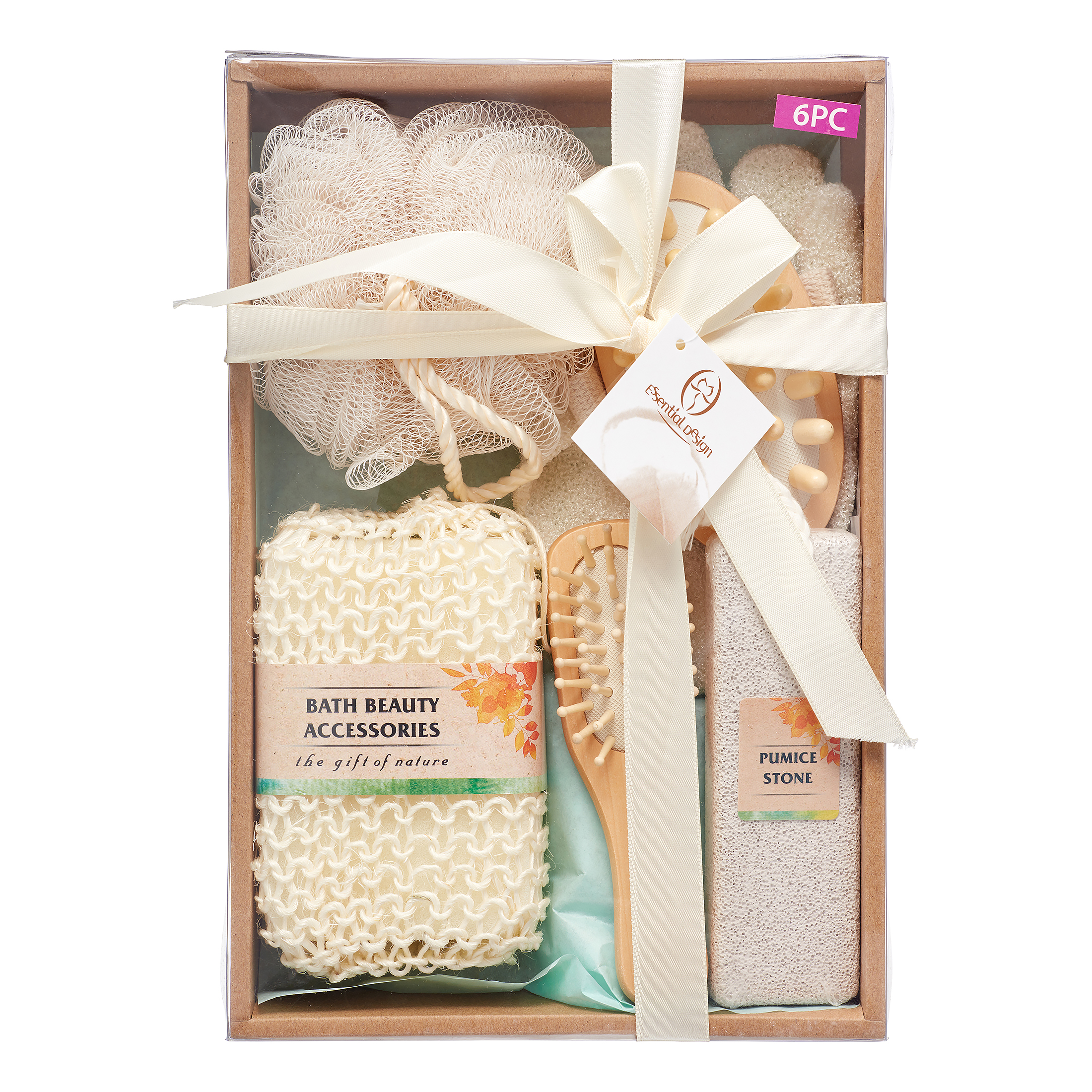 Essential Design Natural Bath Spa Gift Set 6 Pieces Walmart Essential Design Natural Bath Spa Gift Set 6 Pieces Walmart