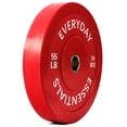 BalanceFrom Olympic Bumper Plate Weight Plate with Steel Hub, Color ...