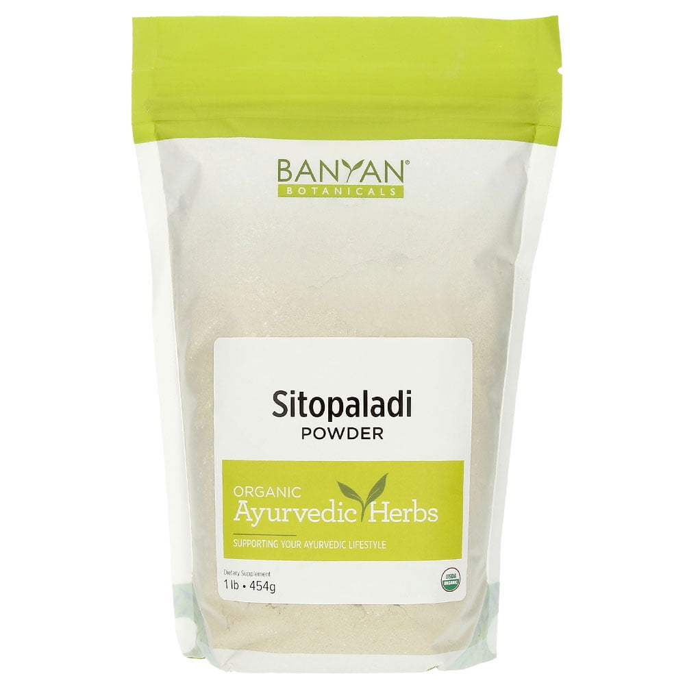 Banyan Botanicals Sitopaladi Churna Powder - Certified USDA Organic, 1 ...
