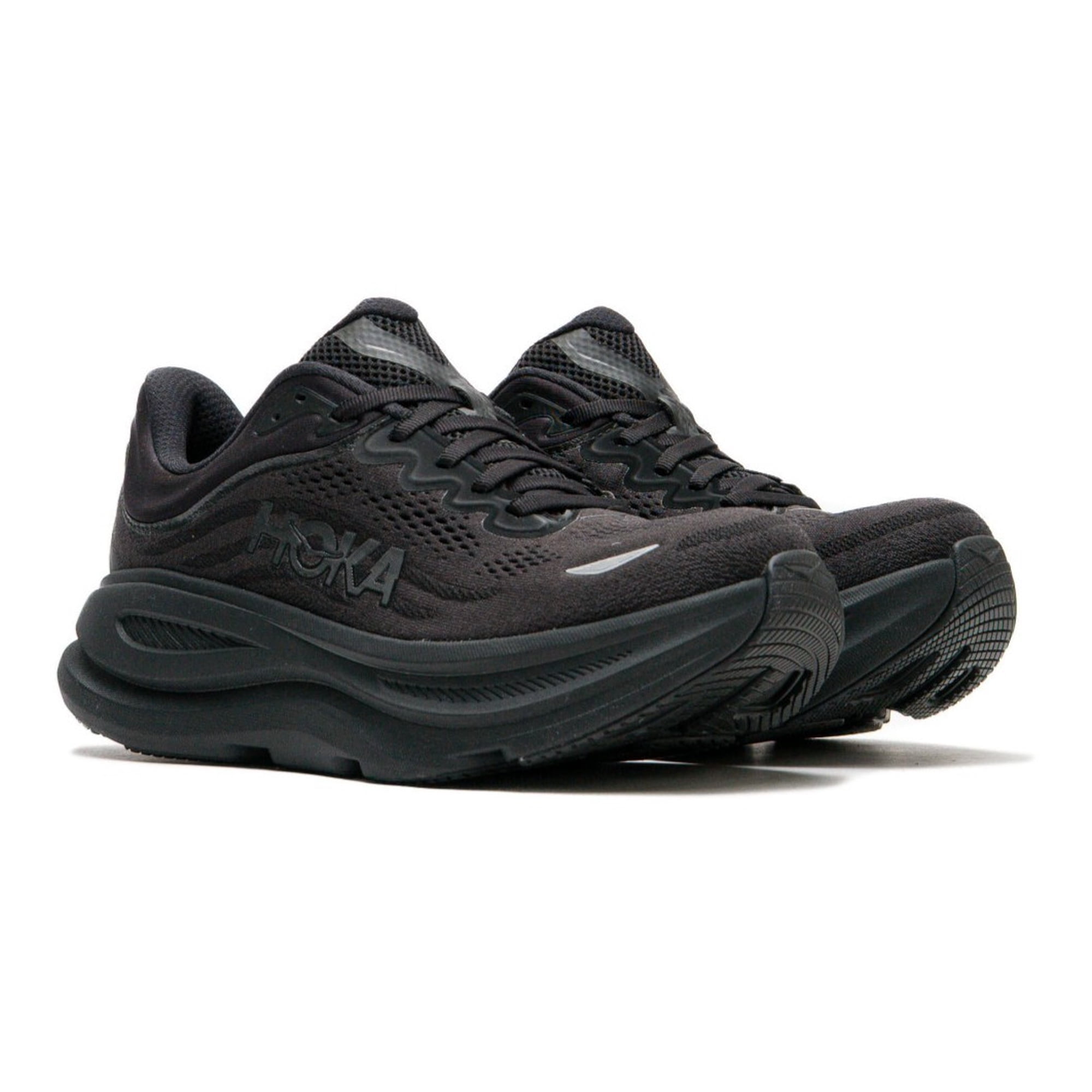 Click here for Hoka Bondi 9 Mens Triple Black Running Shoes 8.5 prices