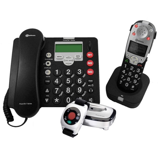 Amplicom 95545 PowerTel 785 Responder Amplified Phone - Walmart.com