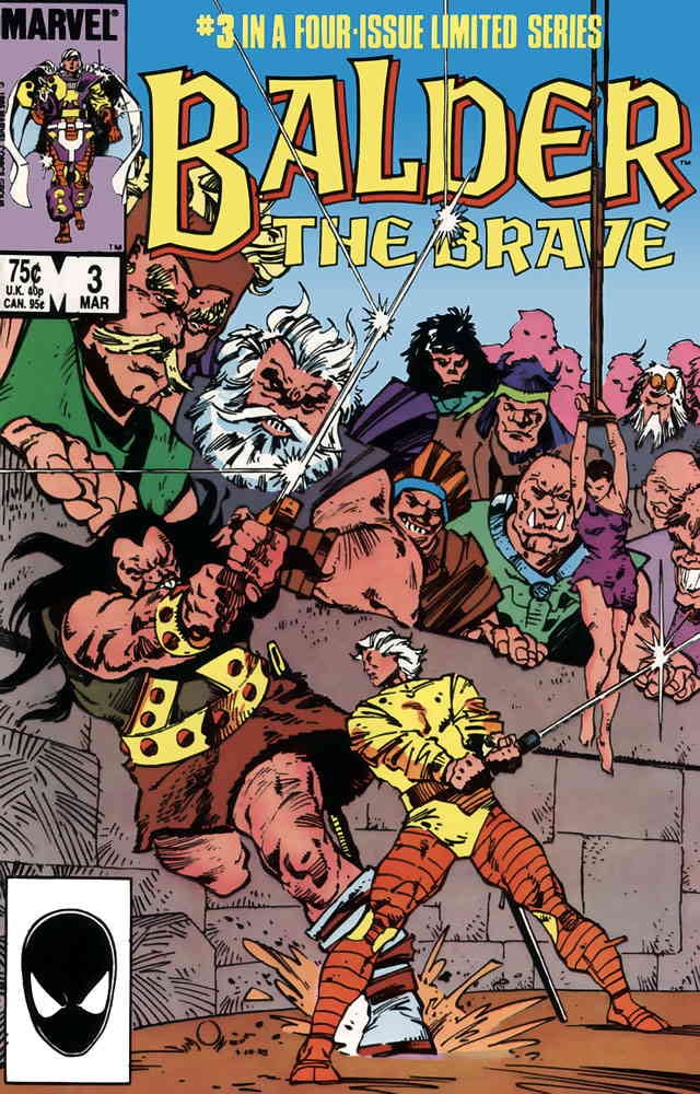 Balder the Brave #3 VF ; Marvel Comic Book - Walmart.com