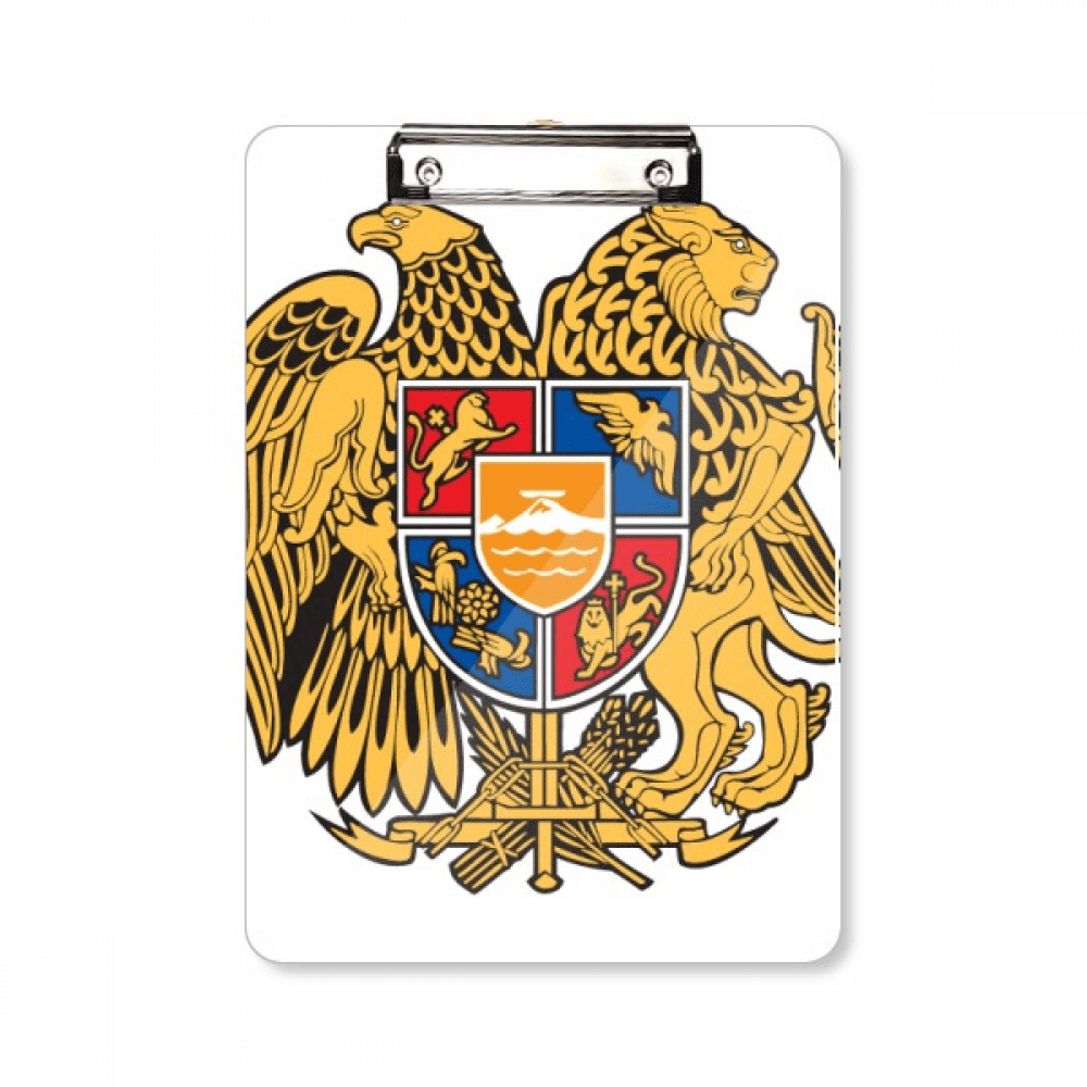 Yerevan Armenia emblema nacional Portapapeles Carpeta de escritura ...
