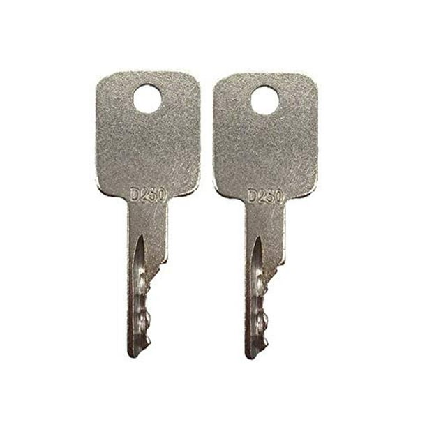 2 Pack Ignition Keys for Bobcat, Terex, Broce, Ditch Witch, Genie ...