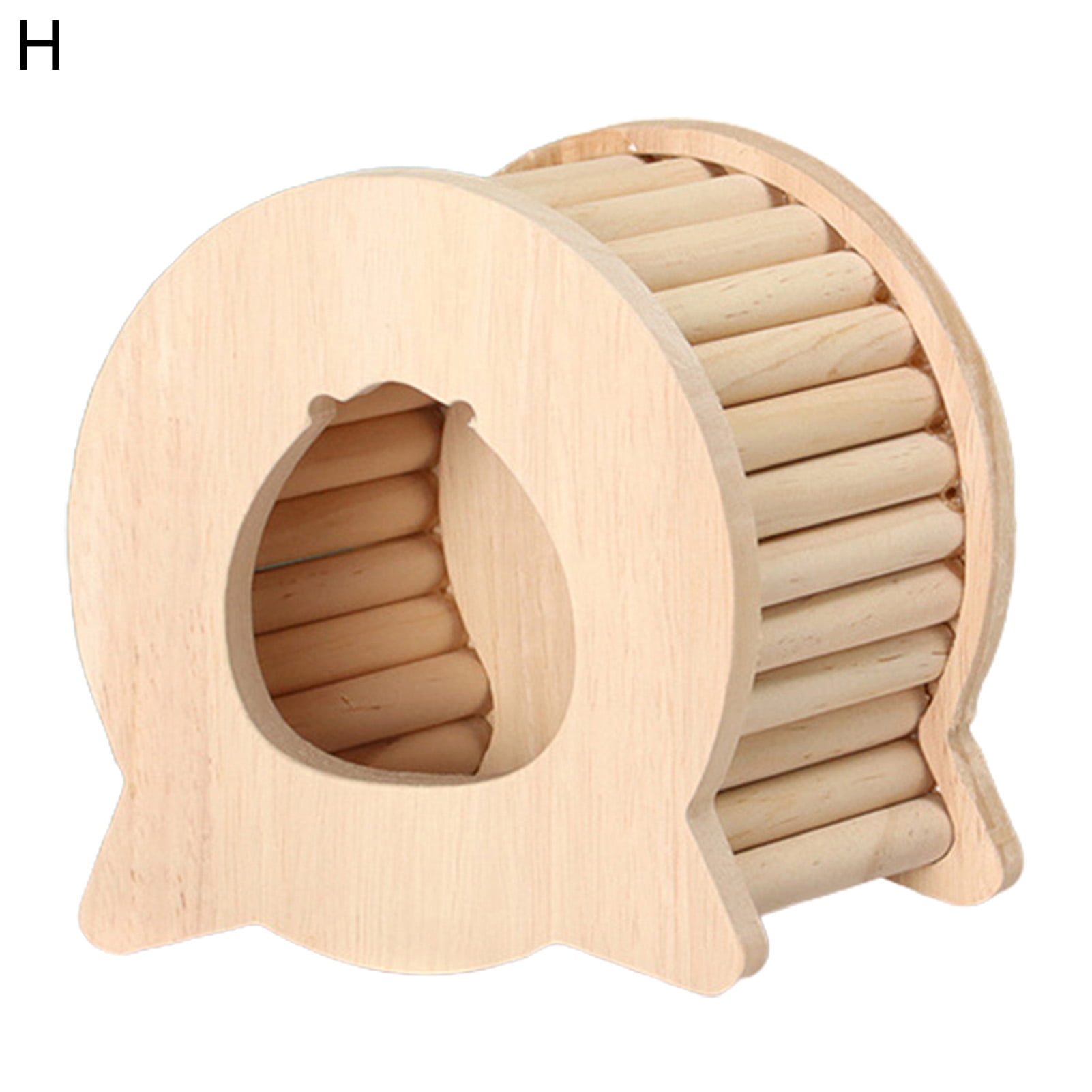 Wooden Hamster Fairy House, Multiple Shaped Hideout Small Animal ...
