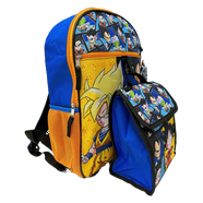 Dragon Ball Z Saiyan Warriors 2-Piece 16" Youth Backpack & Lunch Kit ...