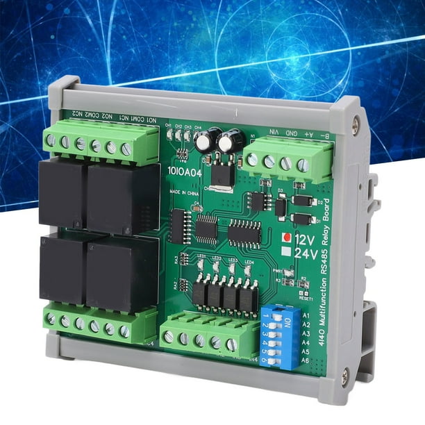 Relay Board, TVS Anti Surge Relay Module Parallel Support 9600 BPS ...