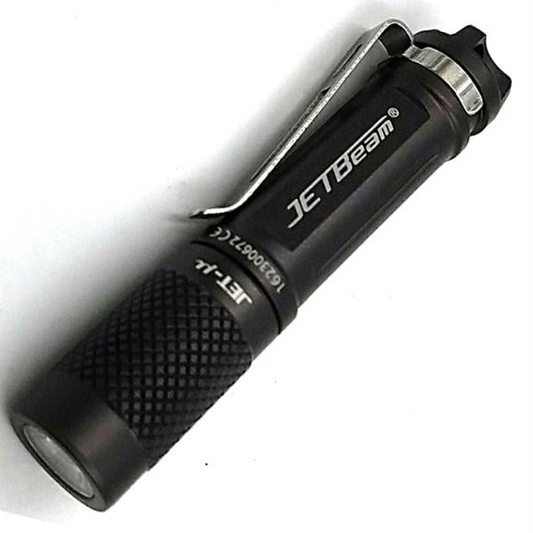 Jetbeam Very Tiny Flashlight Black - Walmart.com