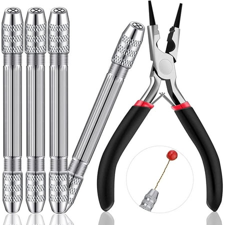 5 Pieces Jewelry Making Tools DIY Jewelry Accessories Including 4 ...