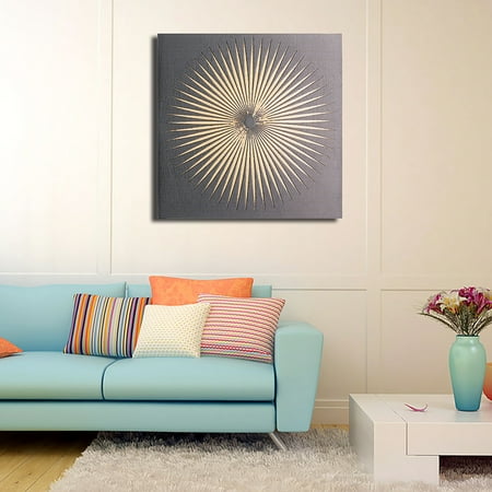 ASEWUN Unframed 12x12 inch Abstract Canvas Wall Art Painting Print ...