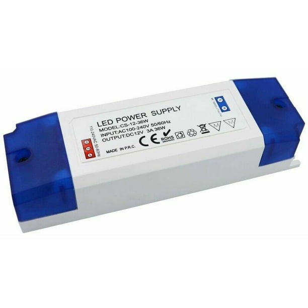 12V LED Transformer, 230V to 12V LED Transformer, 0-36W LED Transformer ...
