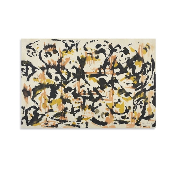 Cuadro abstracto de Jackson Pollock (118), póster, obras de arte ...
